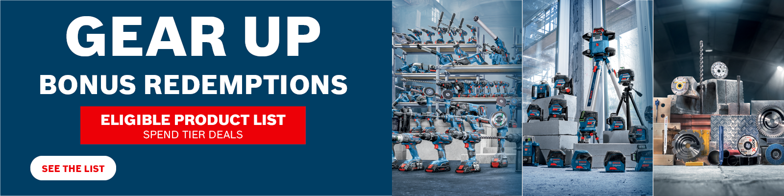 Bosch Blue Promotions